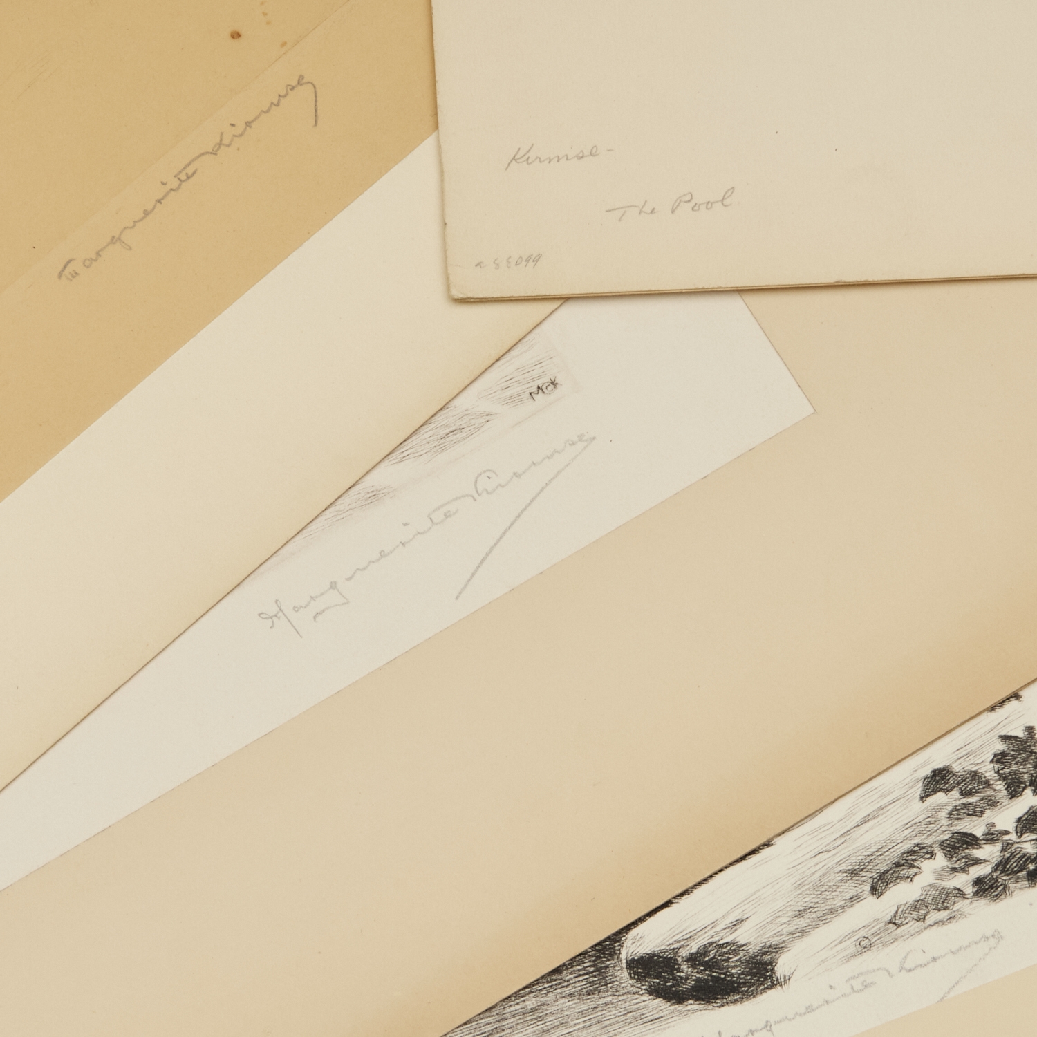 Marguerite Kirmse | Marguerite Kirmse, (4) etchings | MutualArt