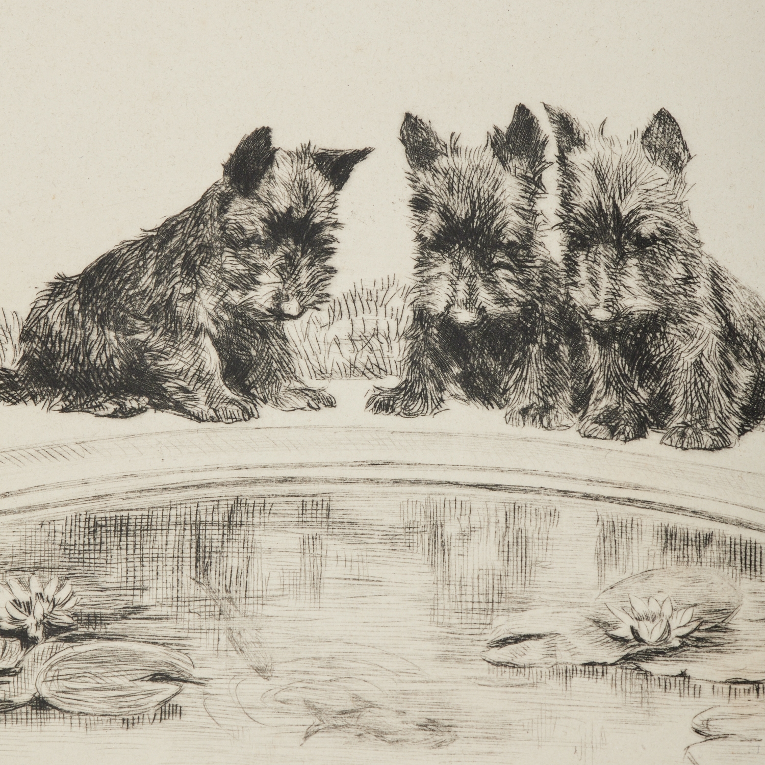 Marguerite Kirmse | Marguerite Kirmse, (4) etchings | MutualArt