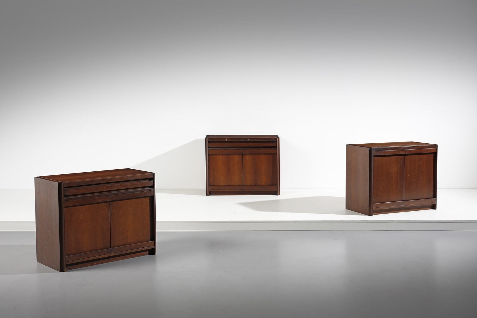 Angelo Mangiarotti | Three sideboard for Molteni | MutualArt