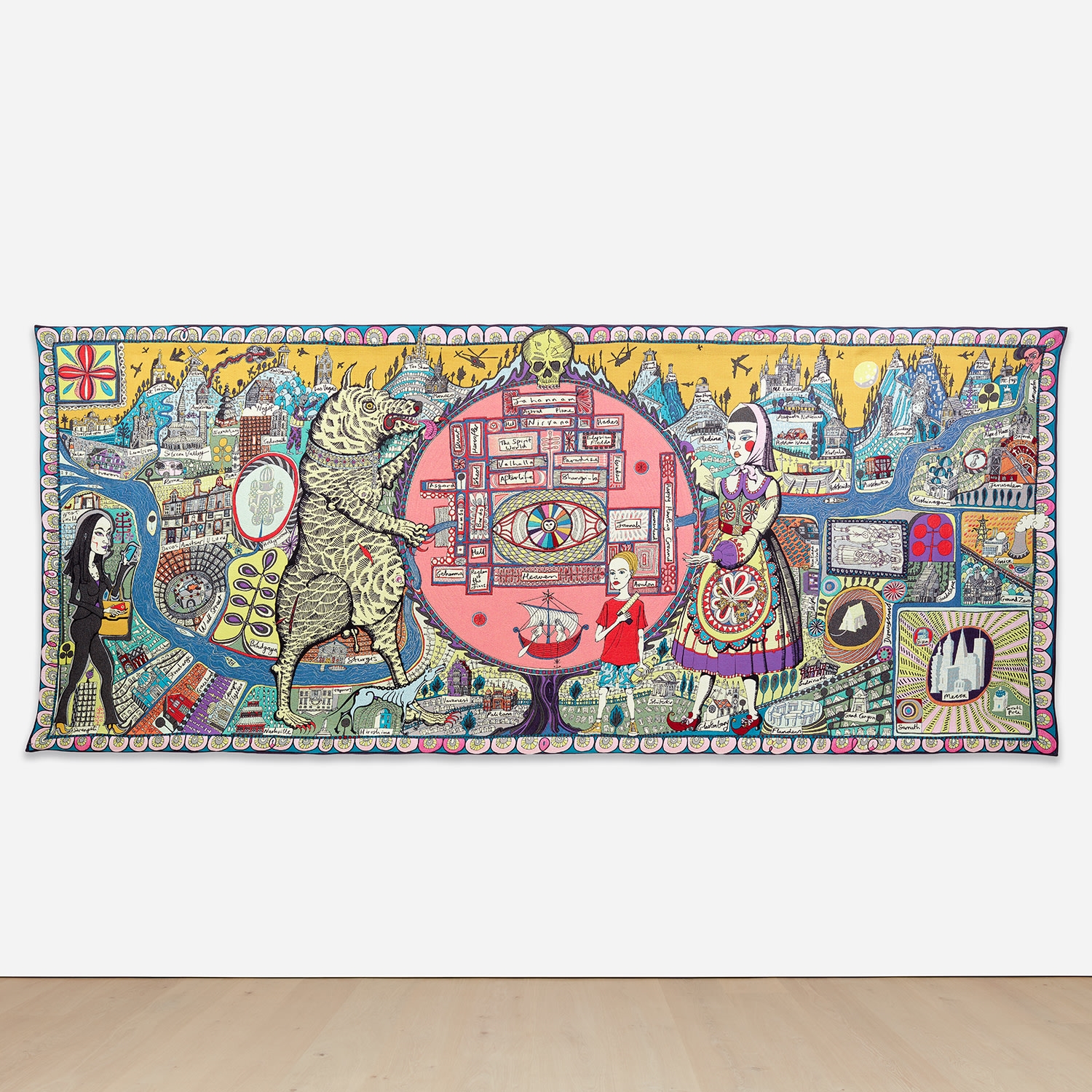Grayson Perry | Map of Truth and Beliefs (2011) | MutualArt