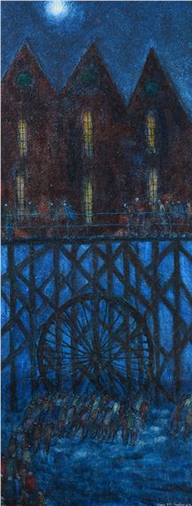 Tom McGuinness | Miners Going to the Shaft | MutualArt