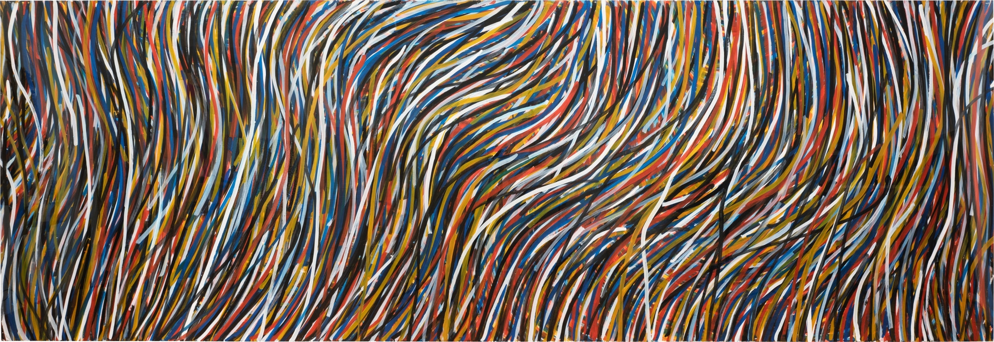 Sol LeWitt | Wavy brushstrokes | MutualArt