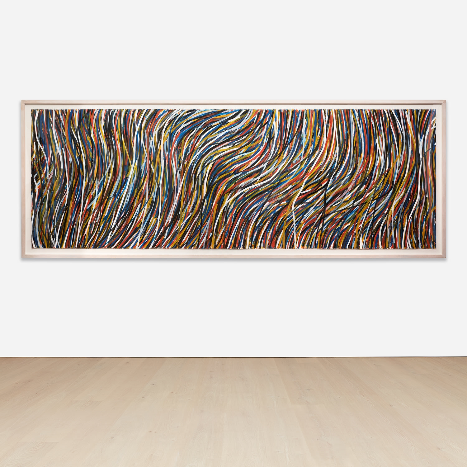 Sol LeWitt | Wavy brushstrokes | MutualArt