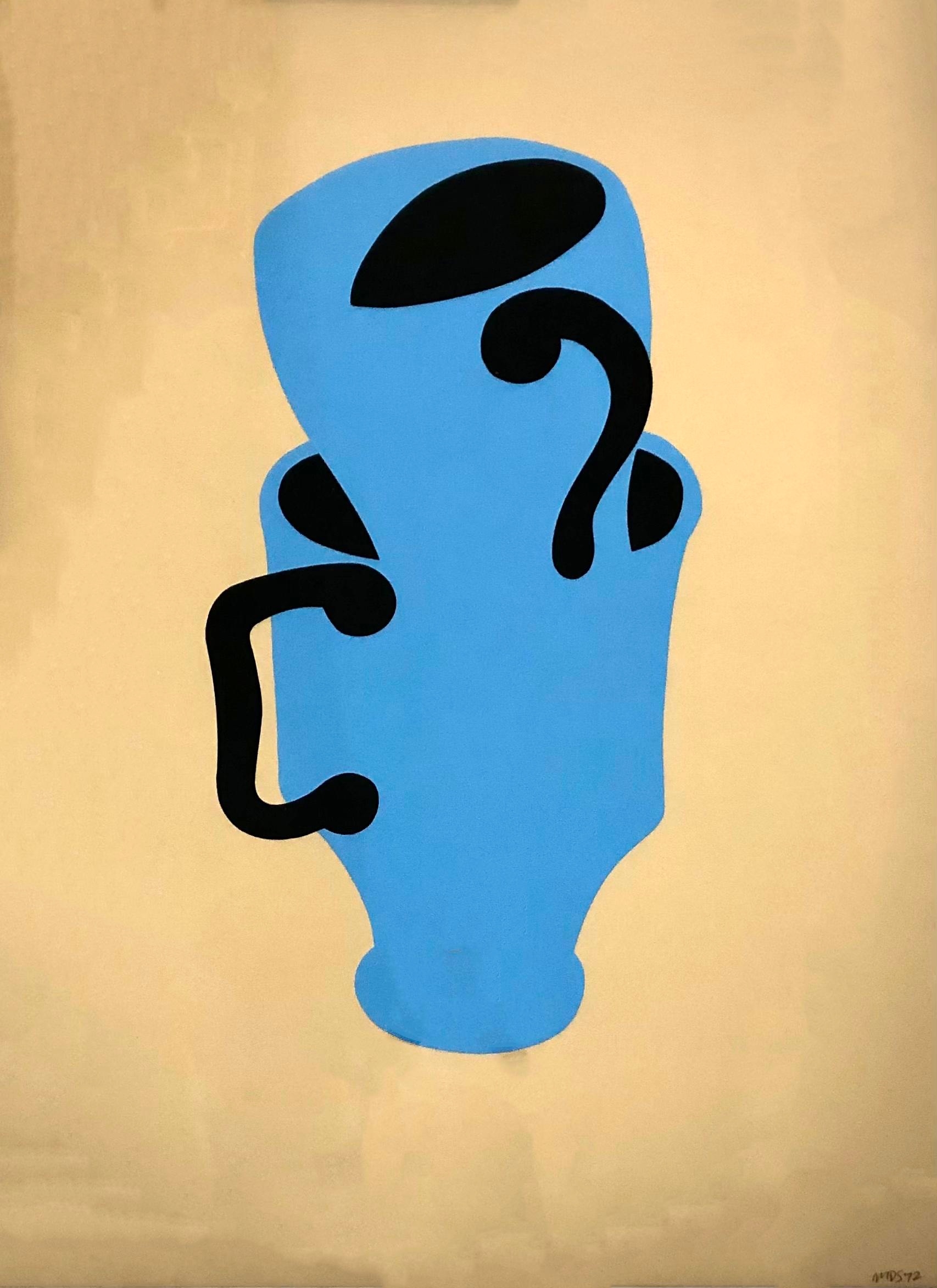 Michael Smither | Two Blue Cups (1972) | MutualArt