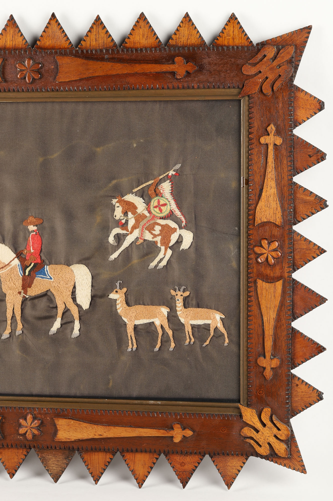 Canadian School, 20th Century | Western Canadian Needlework In Relief ...