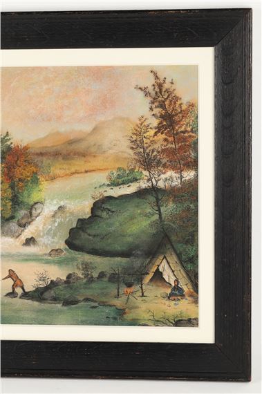 Alfred Worsley Holdstock | Indian Camp | MutualArt