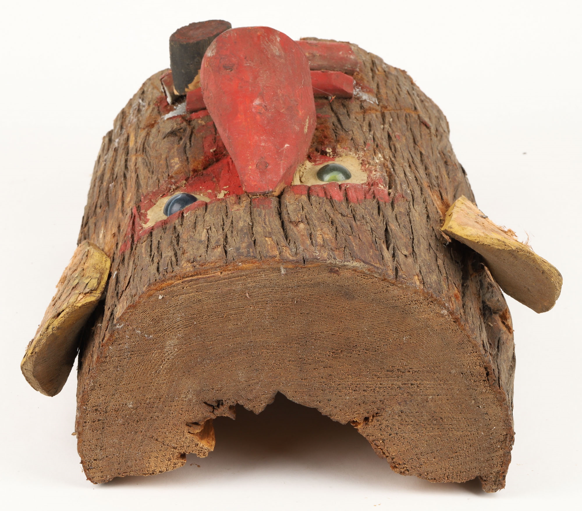 George Cockayne | Cigar-Smoking Log Head | MutualArt