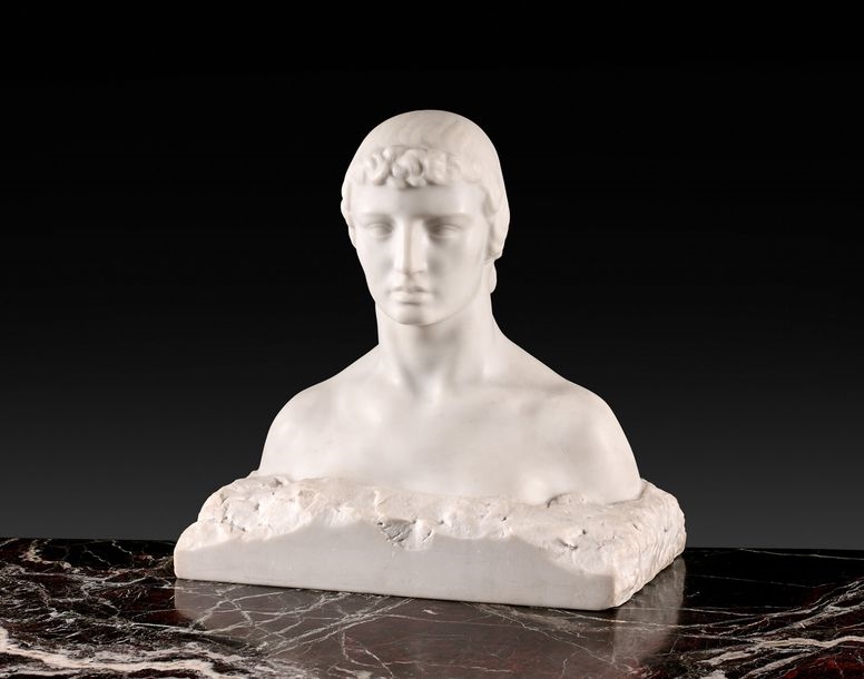 French School, 20th Century | Bust of an Ephebe | MutualArt