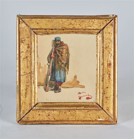 André Devambez | The Sentinel | MutualArt