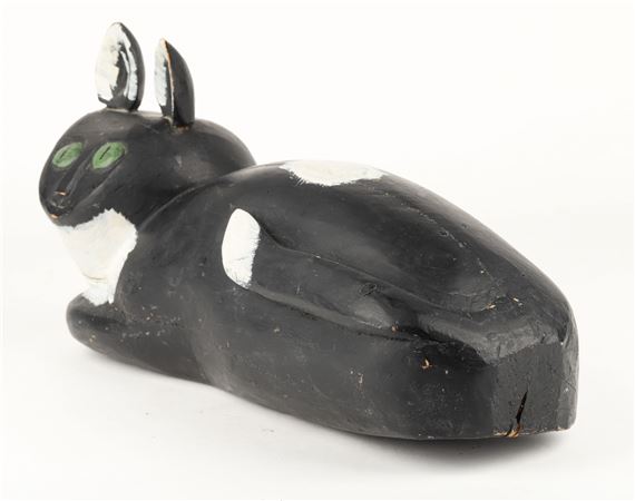 DONALD MANZER | Carving Of A Cat (20) | MutualArt