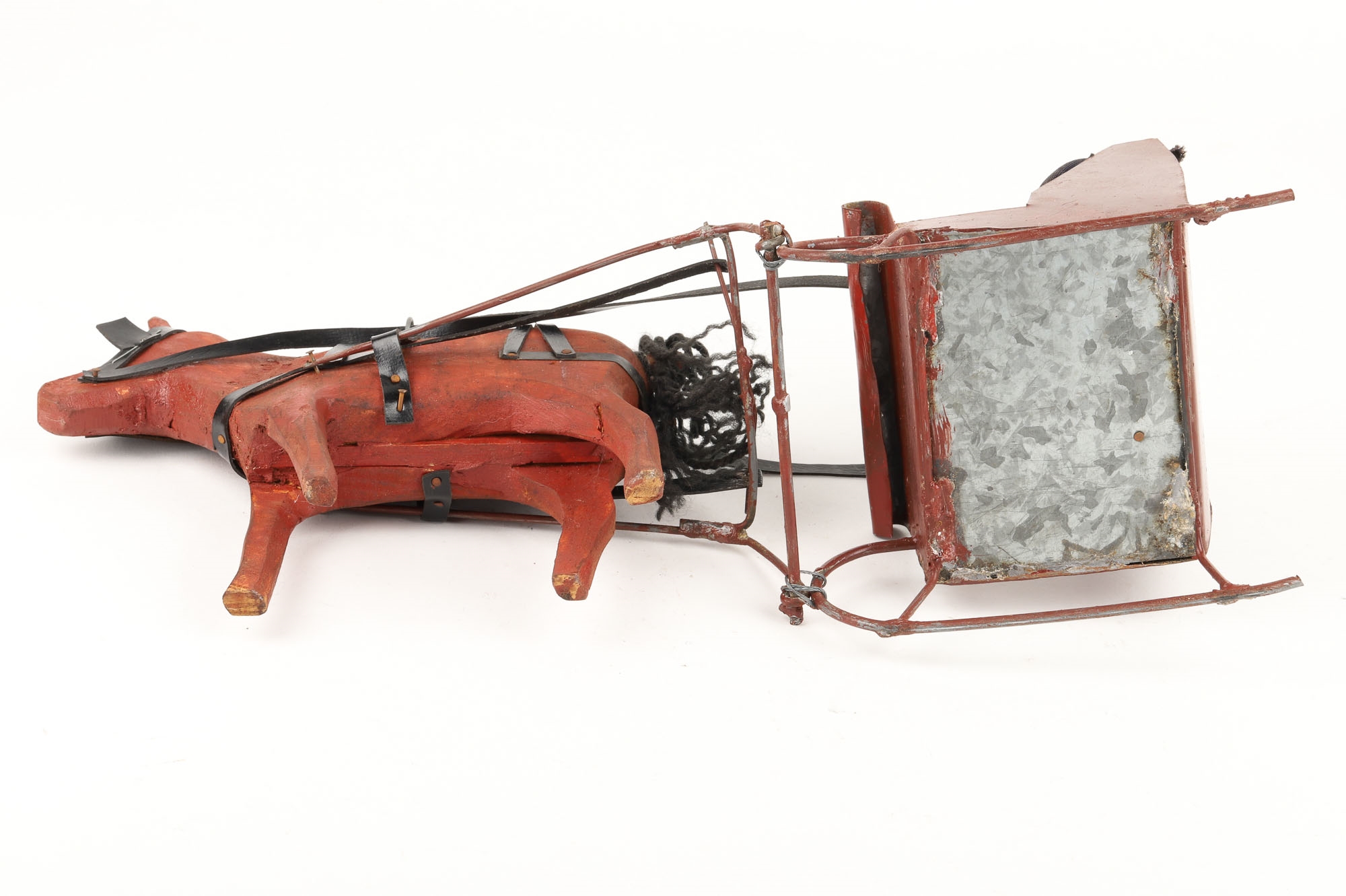 Jacob Roth | Amish Couple In Horse Drawn Sleigh | MutualArt