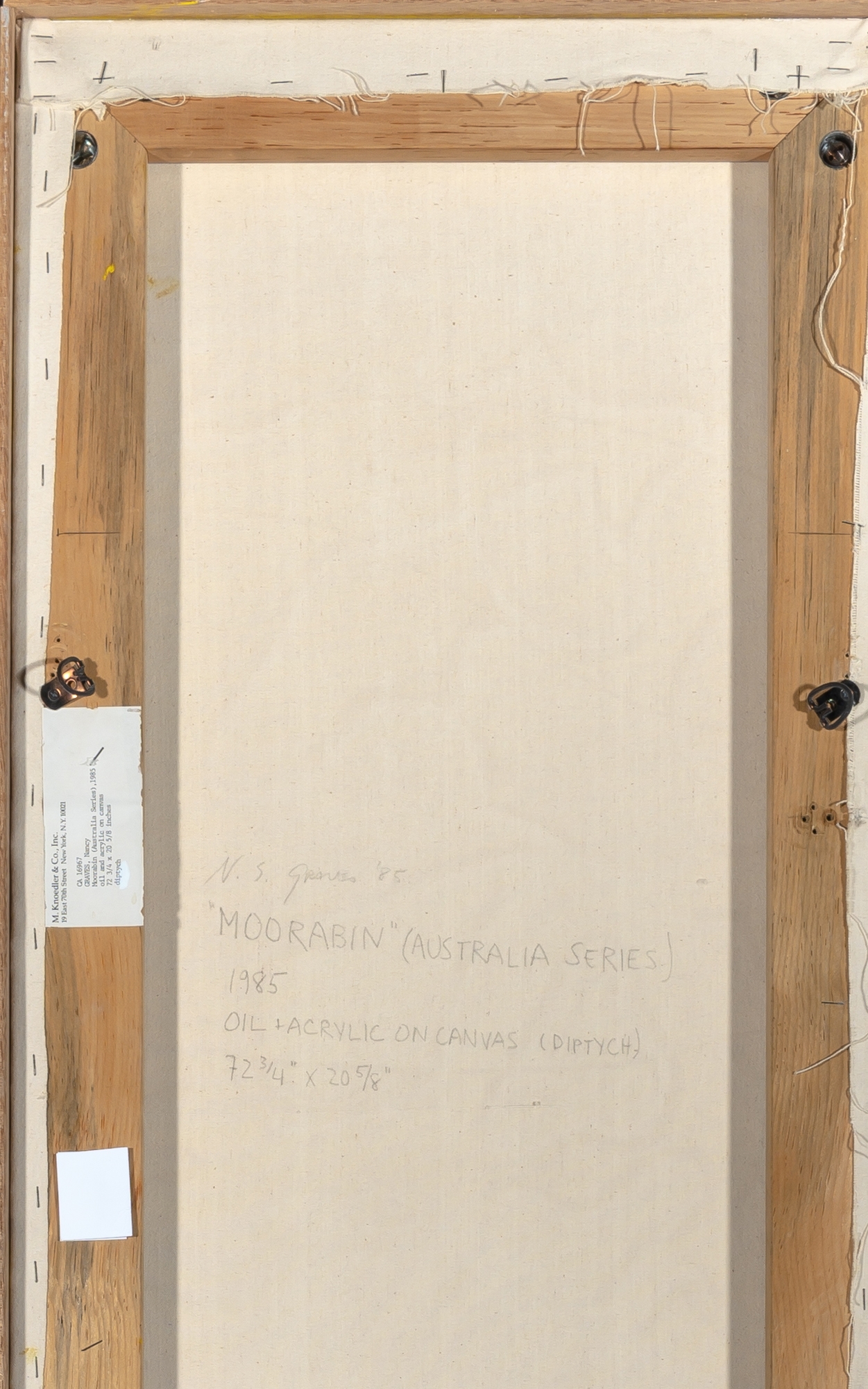 Nancy Graves | Moorabin (1985) | MutualArt