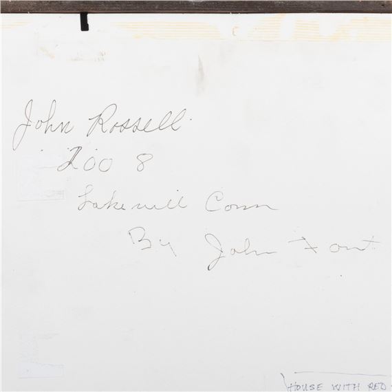 John Funt | House with Red Roof (2008) | MutualArt