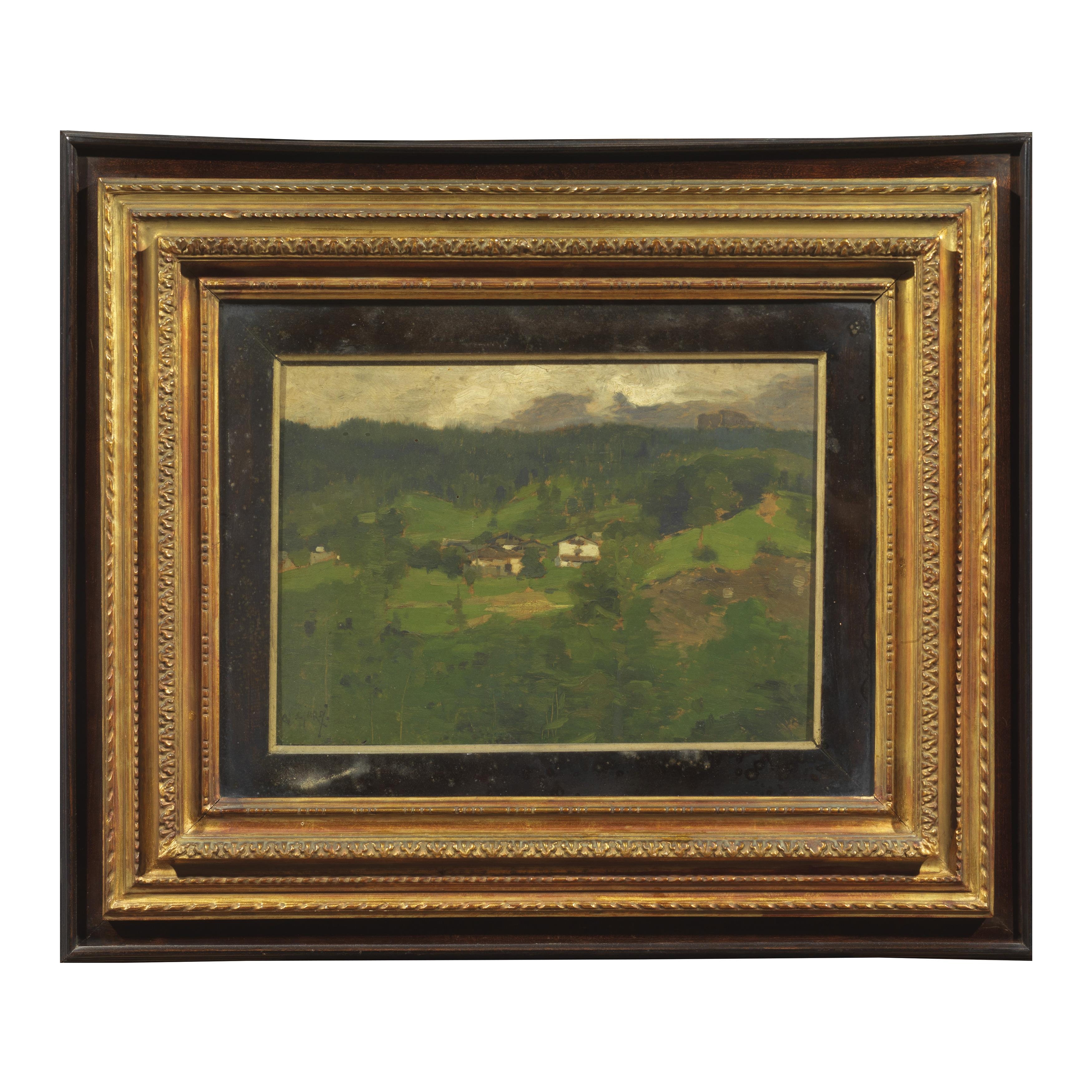 Guglielmo Ciardi | MOUNTAIN LANDSCAPE (1896) | MutualArt