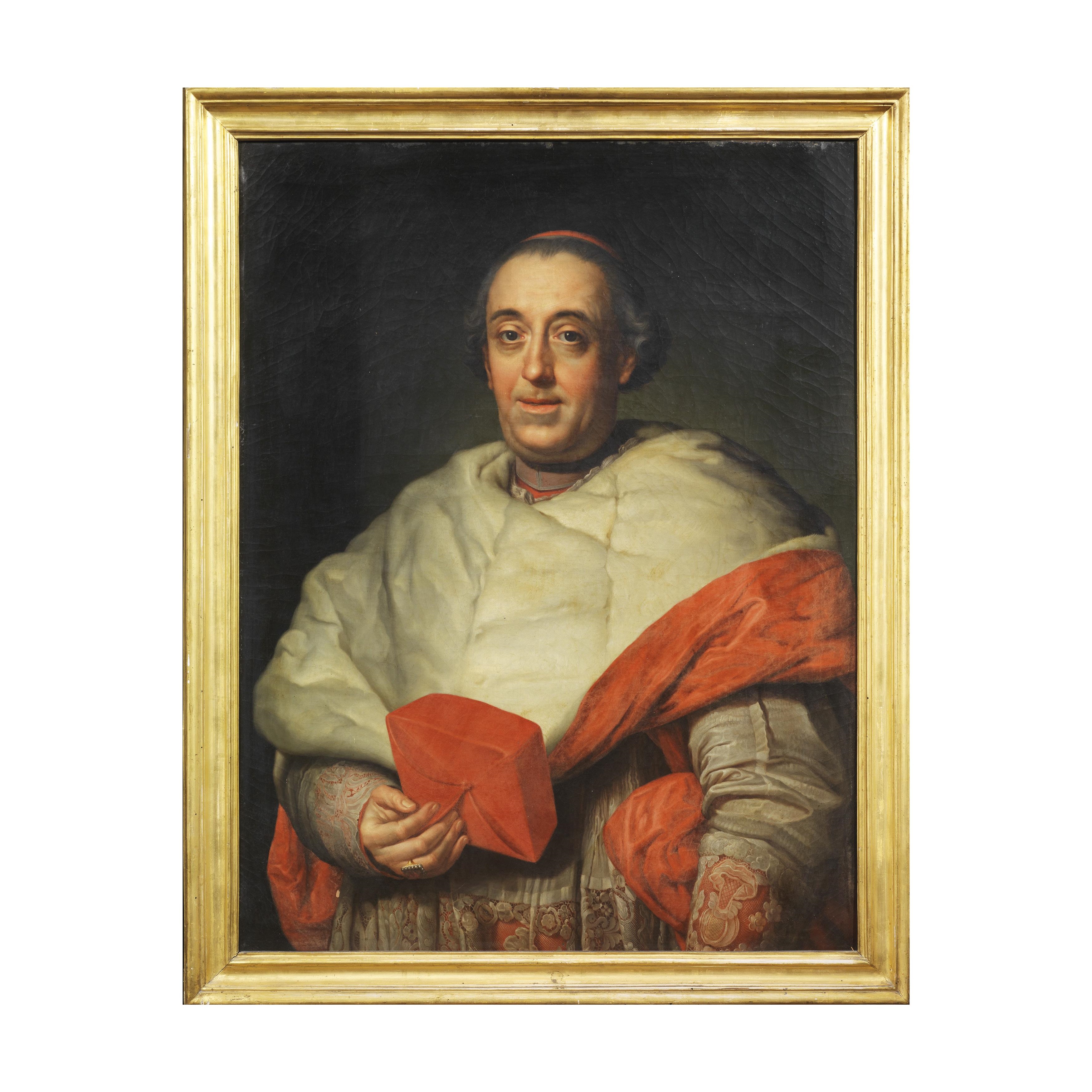 Roman School, 18th Century | PORTRAIT OF A CARDINAL | MutualArt