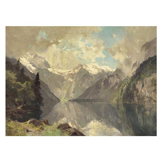 Edward Harrison Compton | ALPINE LAKE (1925) | MutualArt