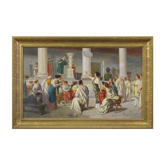 Pietro Gabrini | AUCTION IN ANCIENT ROME | MutualArt