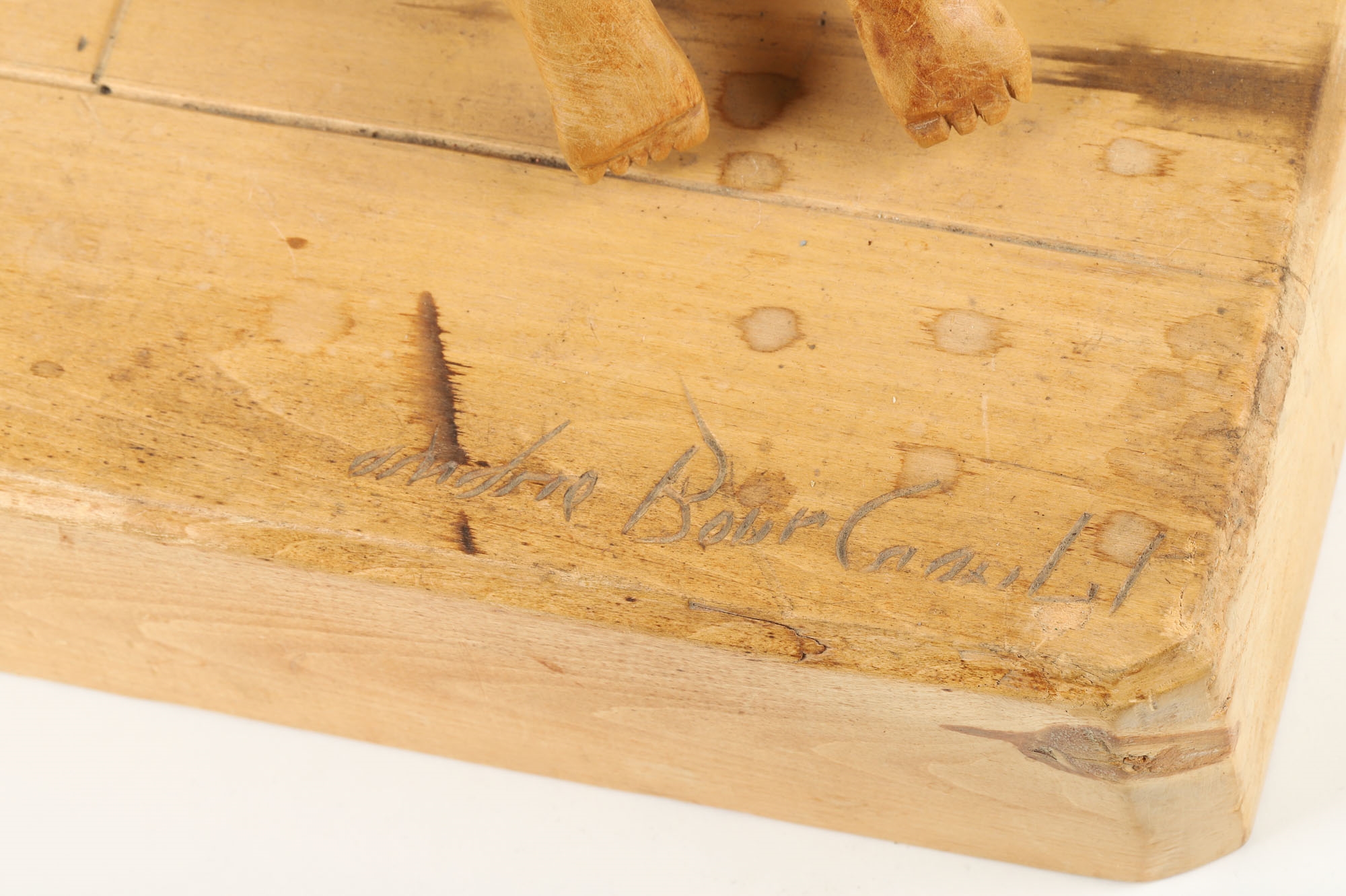 Andre Bourgault | Quebec Carved Parlour Scene | MutualArt