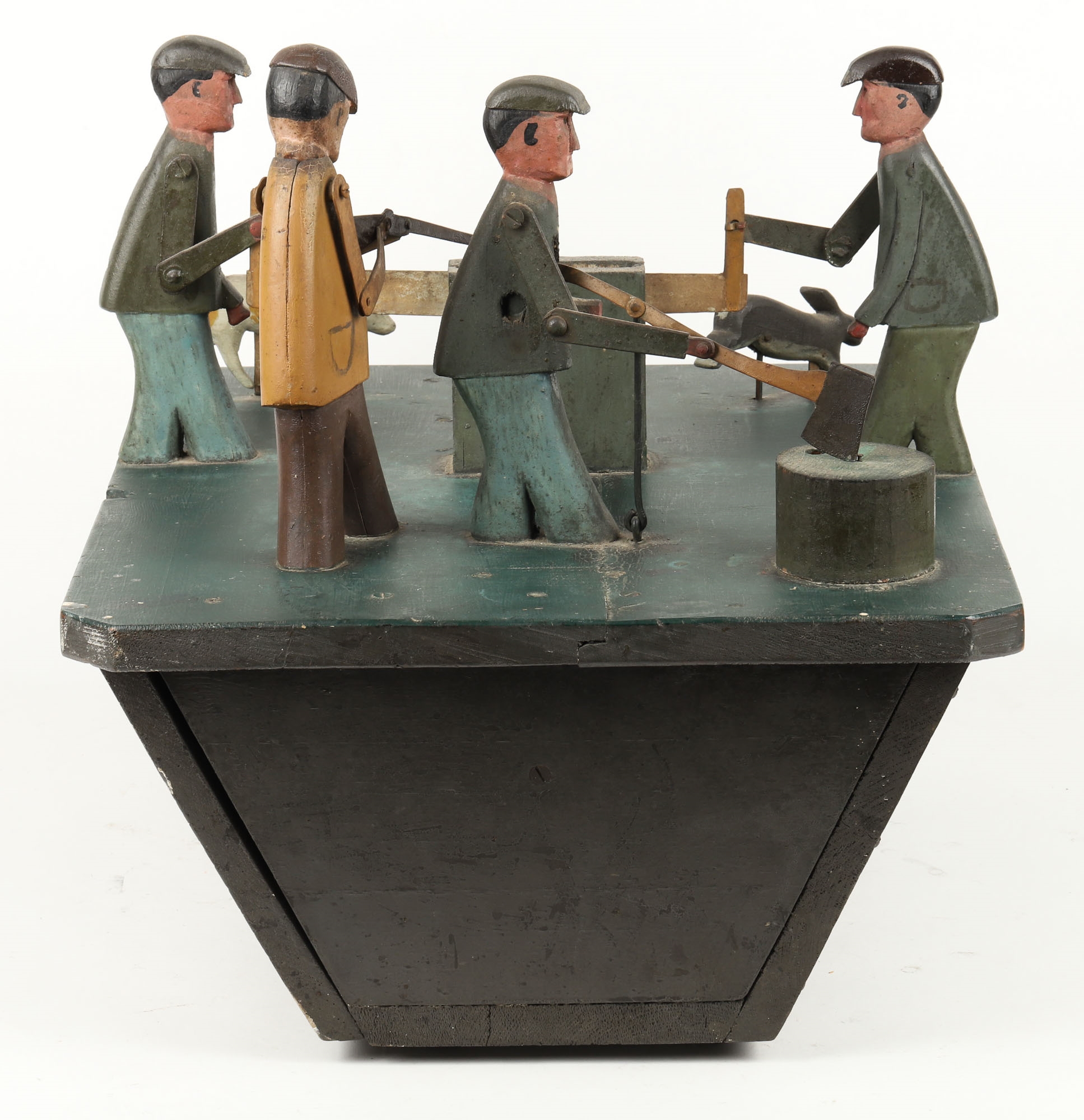 American School, 20th Century | Men At Work Multi-Action Automaton ...