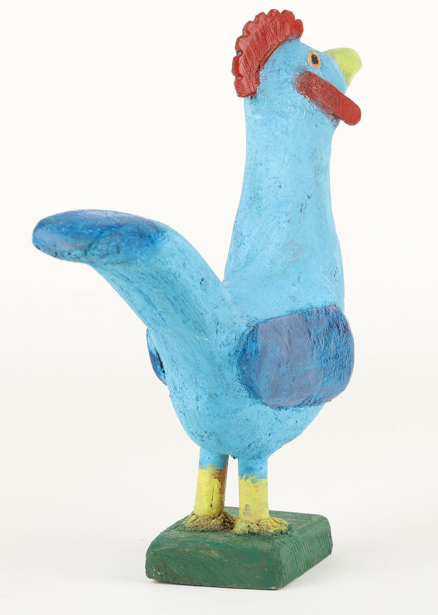 Ewald Rentz | Blue Rooster | MutualArt