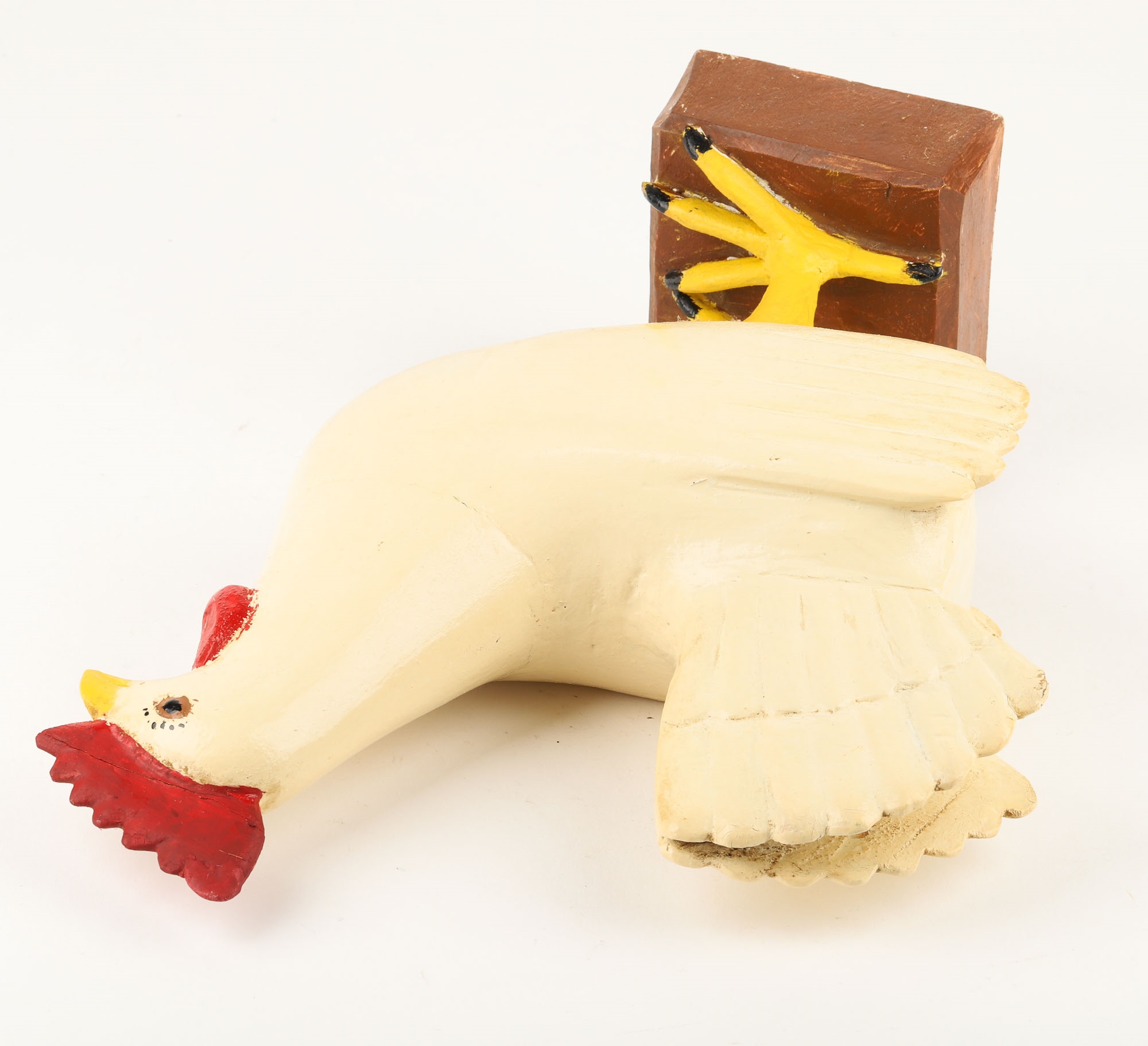 Wilfrid Richard | White Rooster | MutualArt