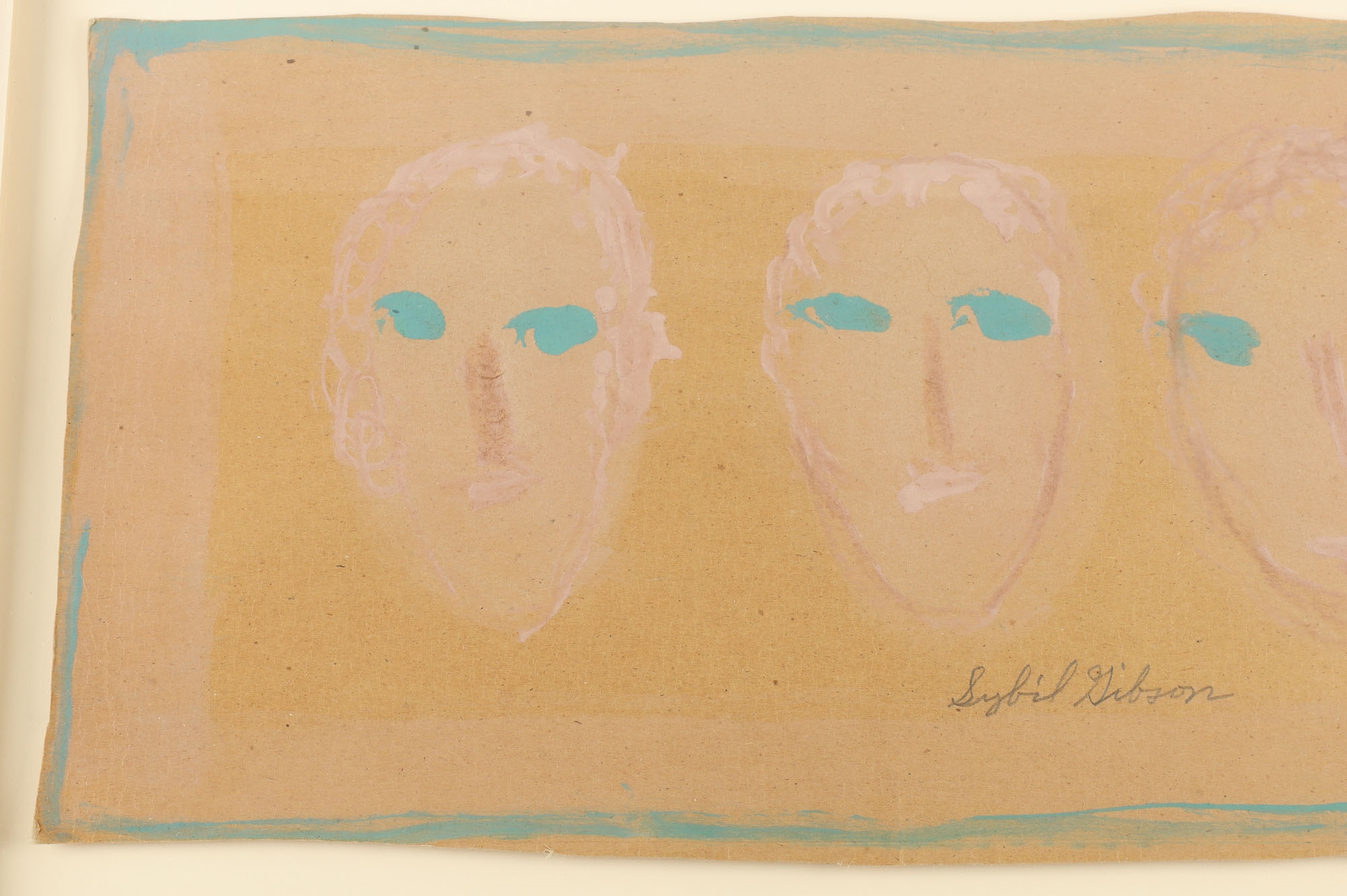 Sybil Gibson | Three Faces | MutualArt