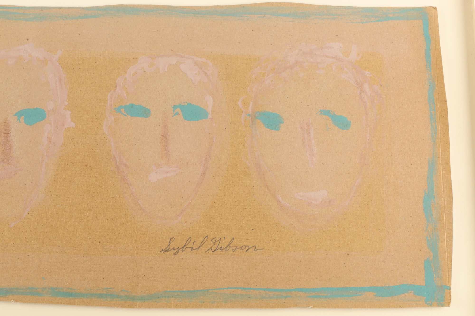 Sybil Gibson | Three Faces | MutualArt