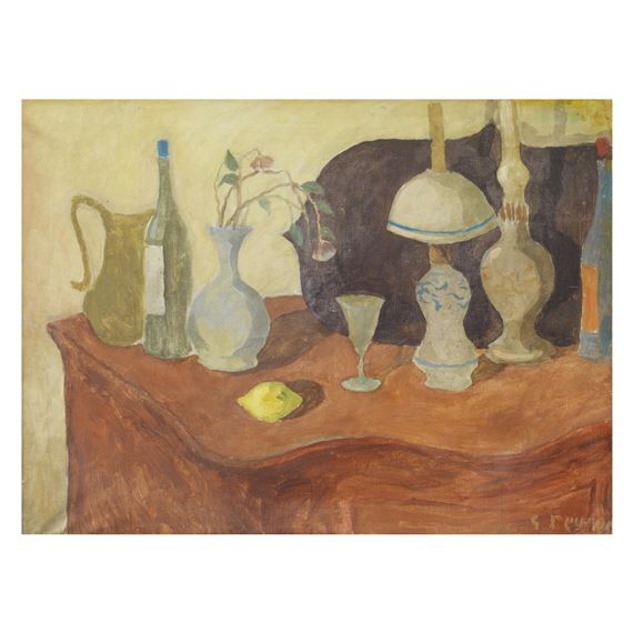 Guido Peyron | STILL LIFE ON A DRESSER | MutualArt