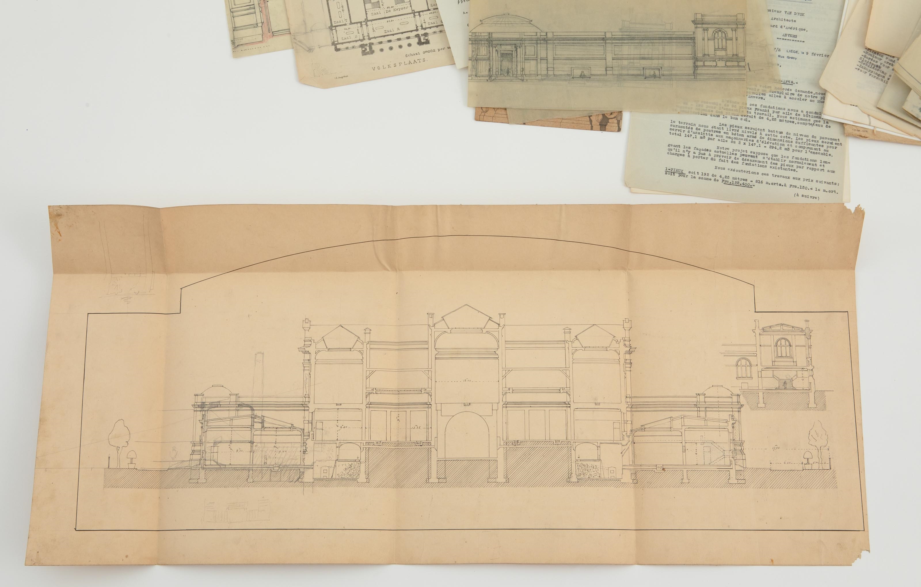 FRANS VAN DIJK | Documentation on the construction and the enlargement ...
