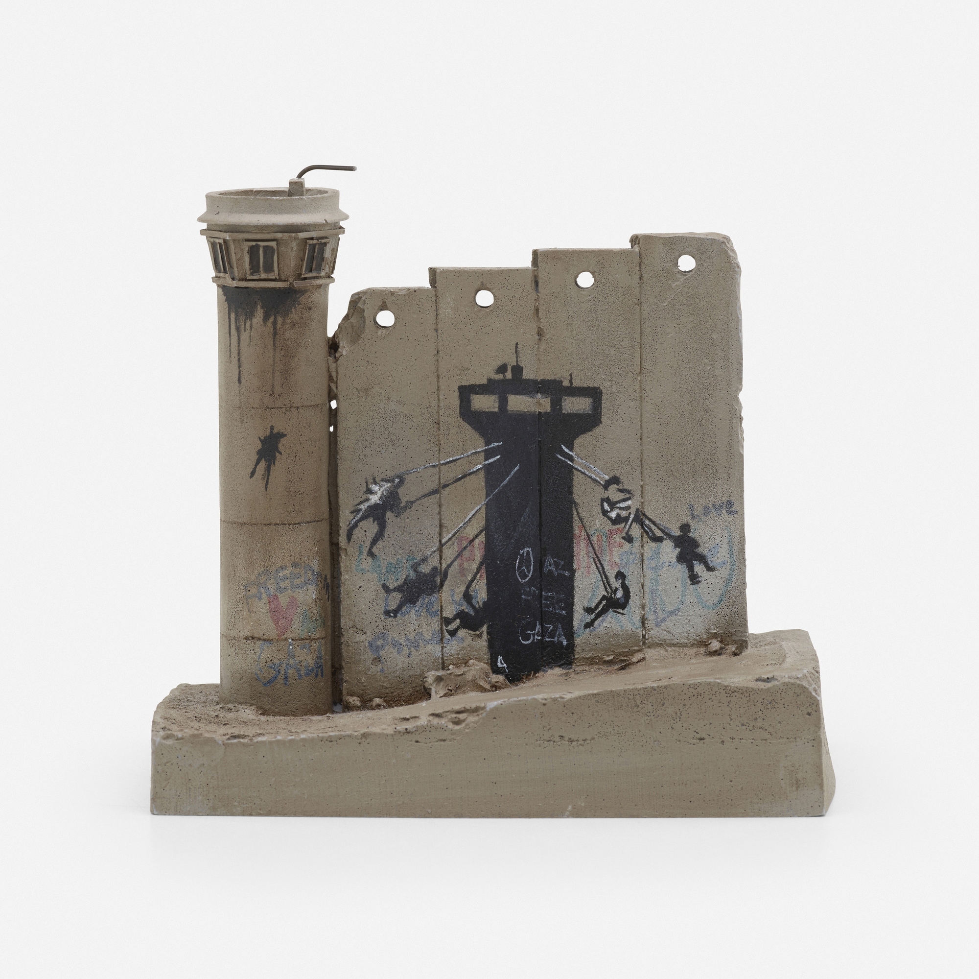 Banksy | Walled Off Hotel Souvenir (Watchtower) (2019) | MutualArt