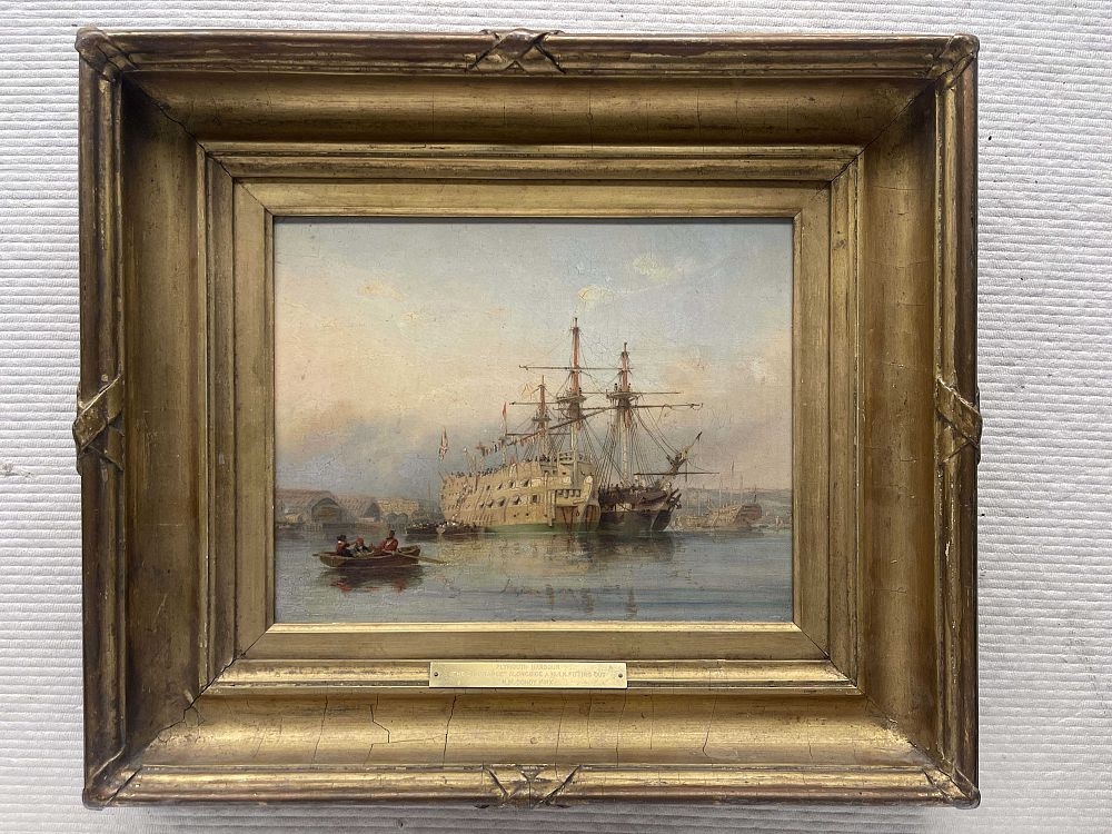 Nicholas Matthew Condy | Plymouth Harbour - The Constance Alongside a ...