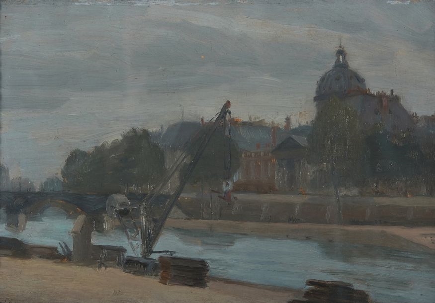 Octave Linet | The Seine and the Institute (1903) | MutualArt