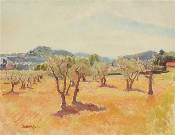 Bertrand Py | Olive trees in Provence (1940) | MutualArt