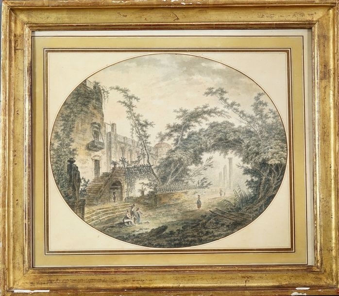 Jean Henry Alexandre Pernet | Animated architectural fantasies | MutualArt