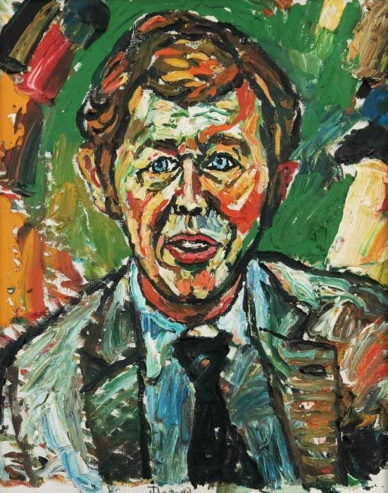 John Randall Bratby | Portrait of Michael Medwin, actor and film ...