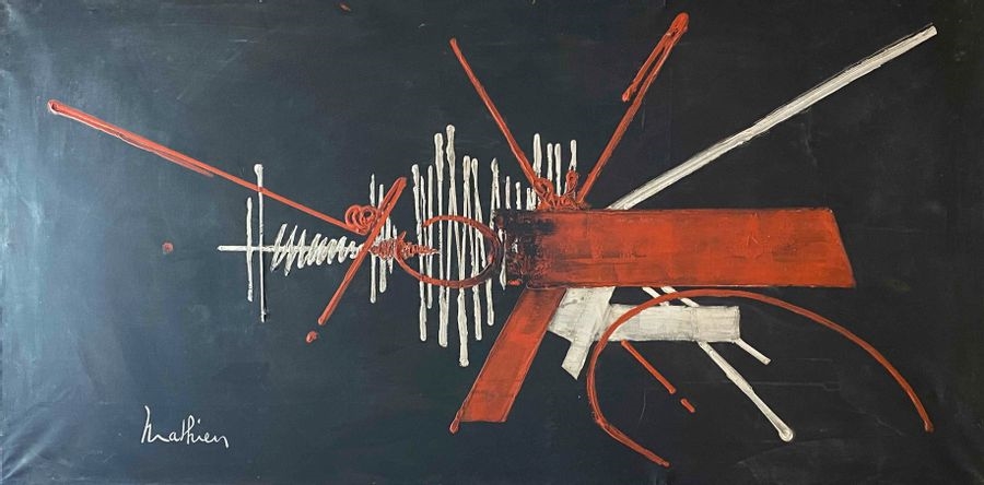 Georges Mathieu | Composition | MutualArt