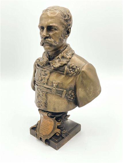 Henri Michel Antoine Chapu | Bust of Joseph de Carayon La Tour (Circa ...