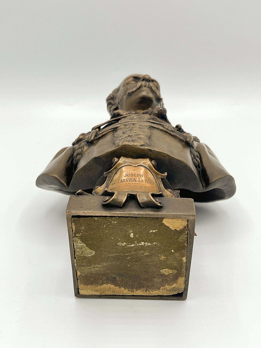 Henri Michel Antoine Chapu | Bust of Joseph de Carayon La Tour (Circa ...