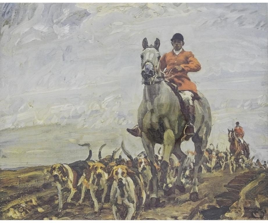 Sir Alfred James Munnings | Fox Hunter (1929) | MutualArt