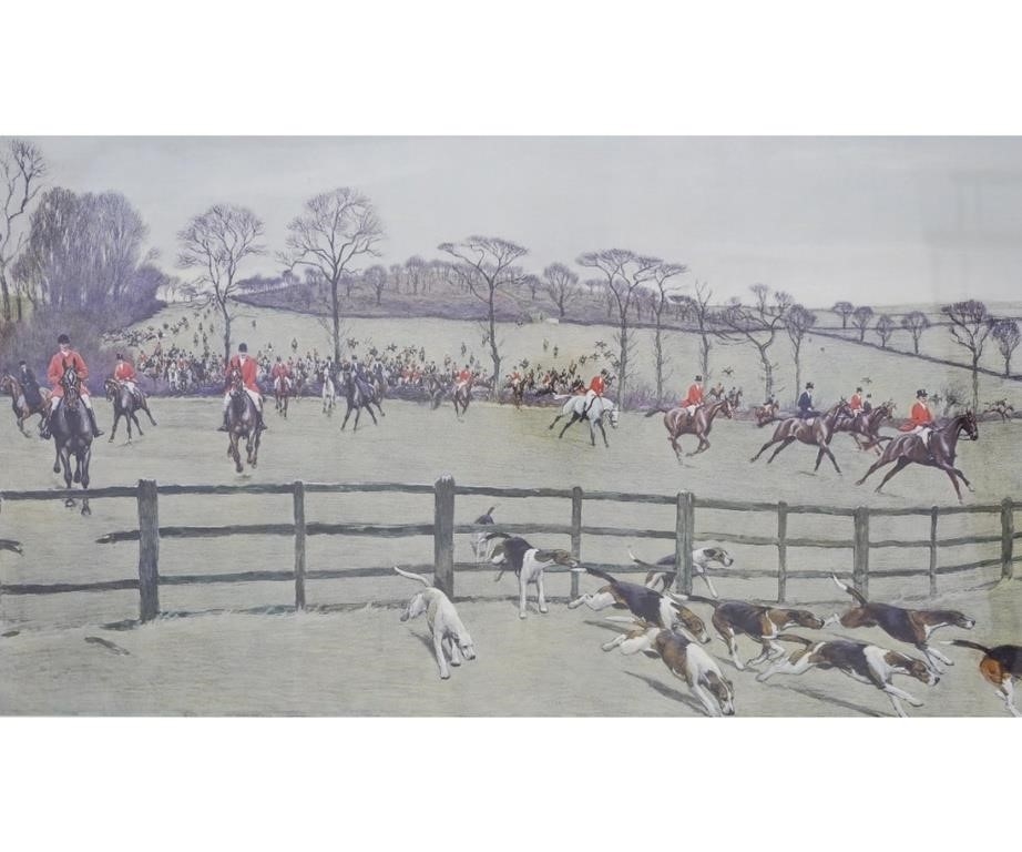 Cecil Aldin | THREE CECIL ALDIN HUNTING SCENES | MutualArt