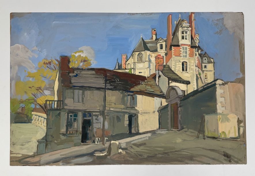 Marthe Debes | The Castle of Saint-Aignan-Sur-Cher | MutualArt