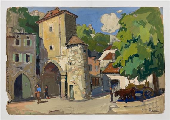 Marthe Debes | Rocamadour, The Salmon Gate | MutualArt