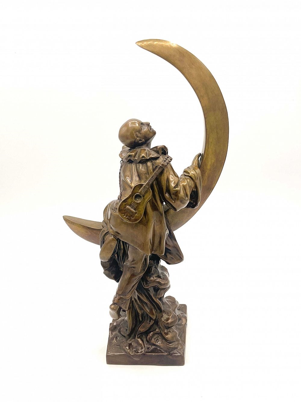 Alfred Jean Foretay | The clown climbing into a crescent moon (Circa ...