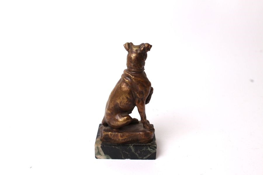 Thomas François‏ Cartier | Seated dog | MutualArt