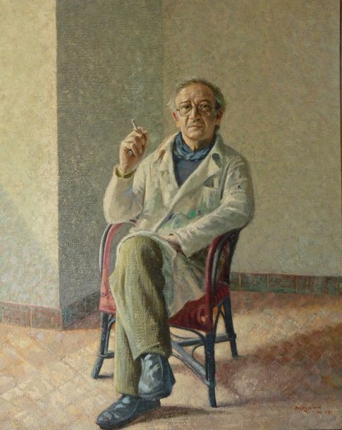 Jean-Claude BESSON-GIRARD | Portrait du peintre Lucien Granier (2002 ...
