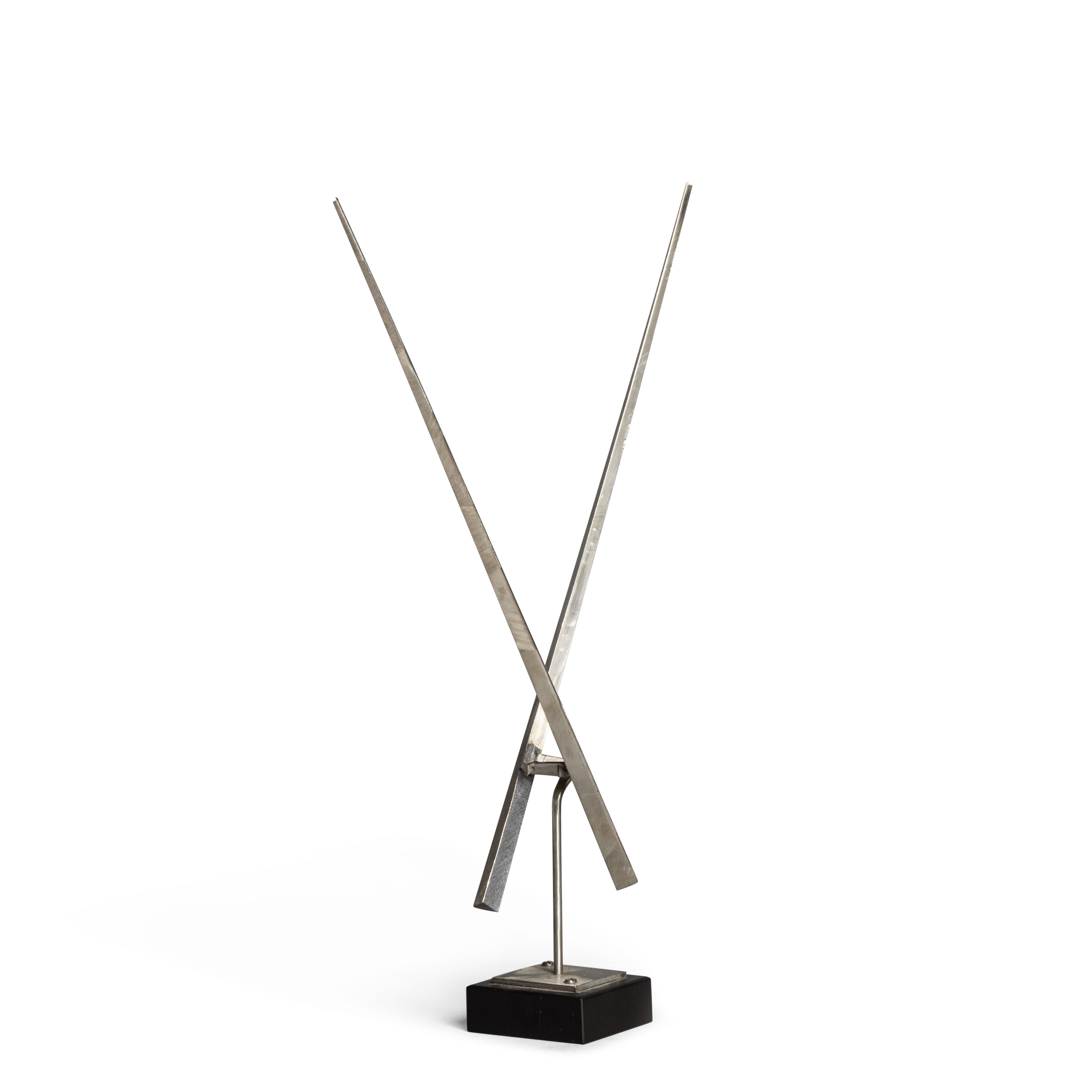 George Rickey | Two Lines Vertical (1964) | MutualArt