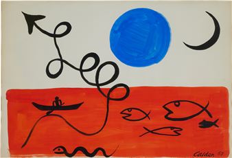 Alexander Calder | Birds in Flight | MutualArt