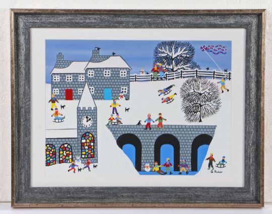 Gordon Barker | 'Come Join the Fun' | MutualArt