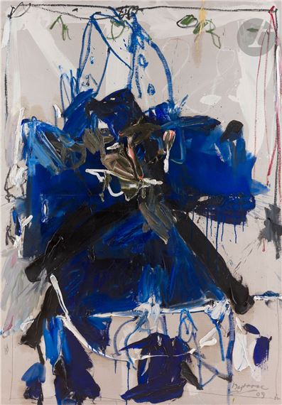 Michèle Destarac | C'est dingue pas ringue en bleu (2008) | MutualArt
