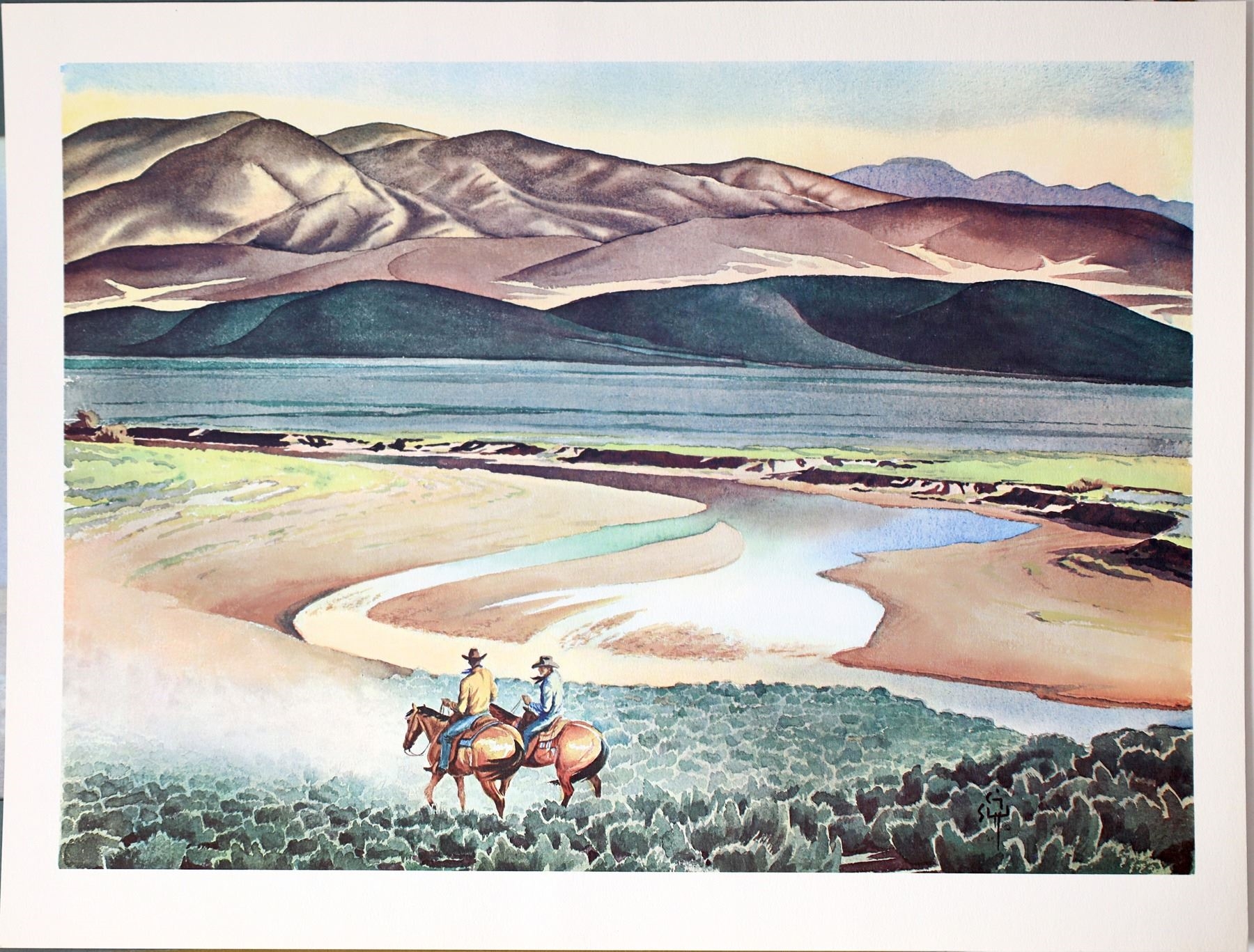 Craig Sheppard | Classic Portfolio of Nevada Watercolors | MutualArt